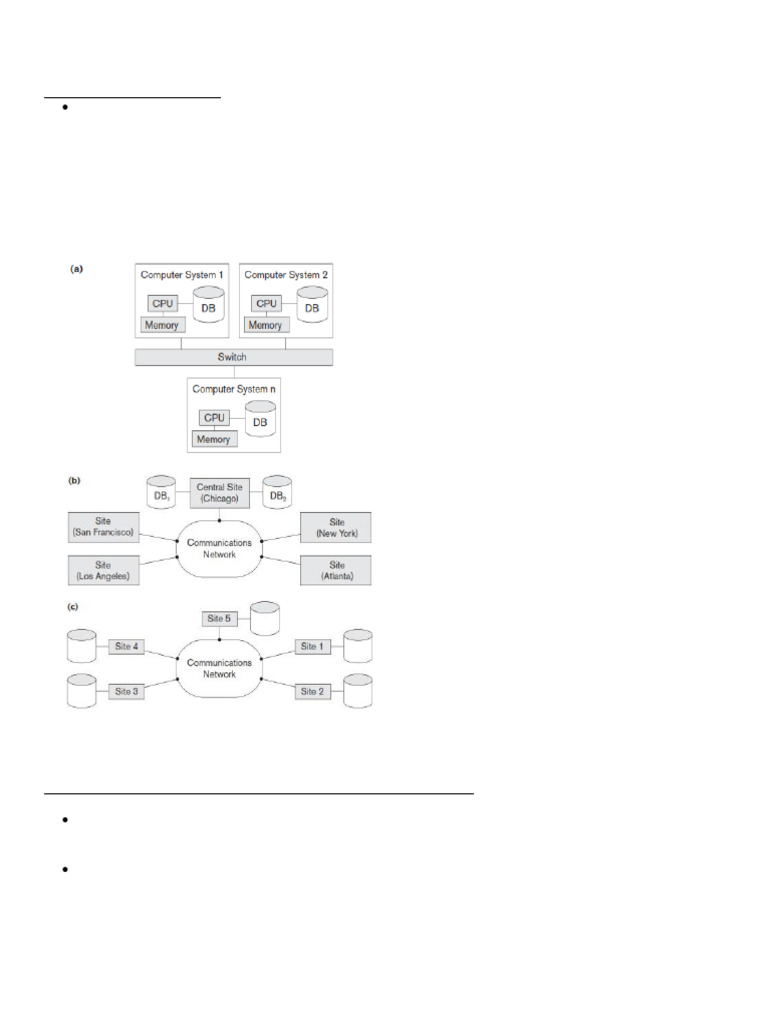 DBMS-unit 5-Distributed Databases | PDF | Databases | Database Transaction