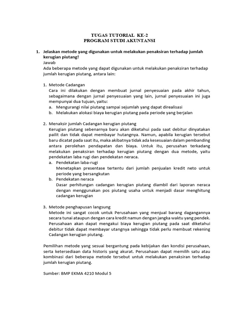 Soal Tugas 2 | PDF