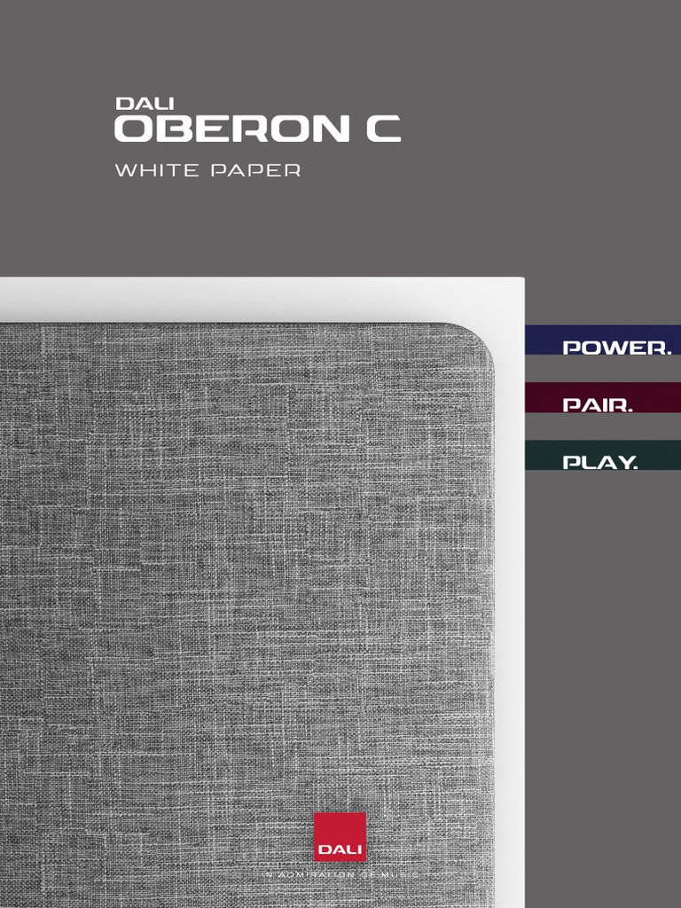 OBERON_C_whitepaper_EN | PDF | Loudspeaker | Amplifier