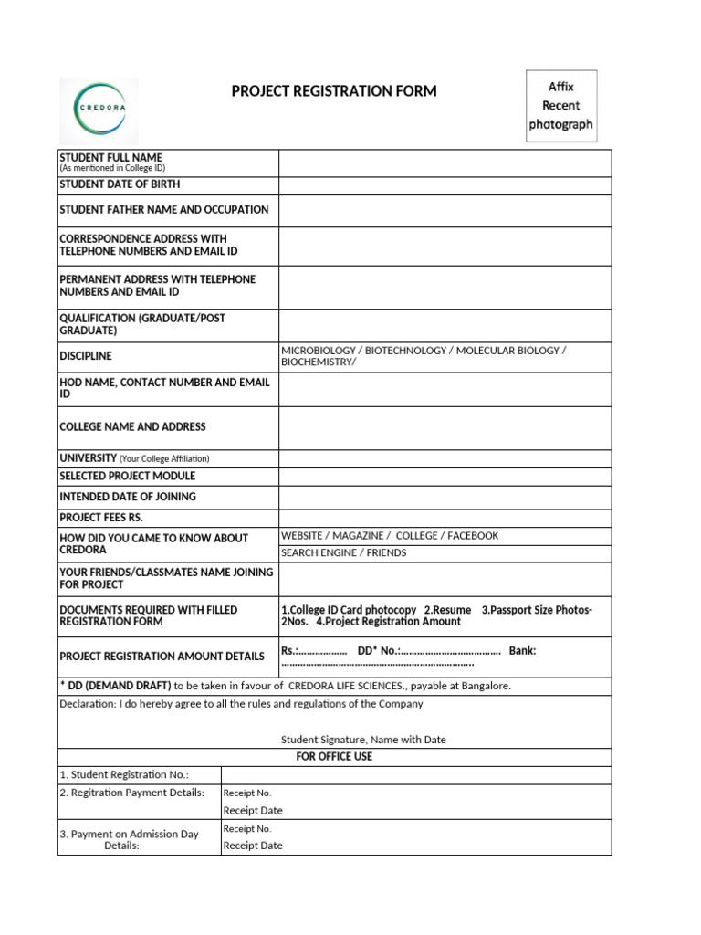 project-registration-form | PDF