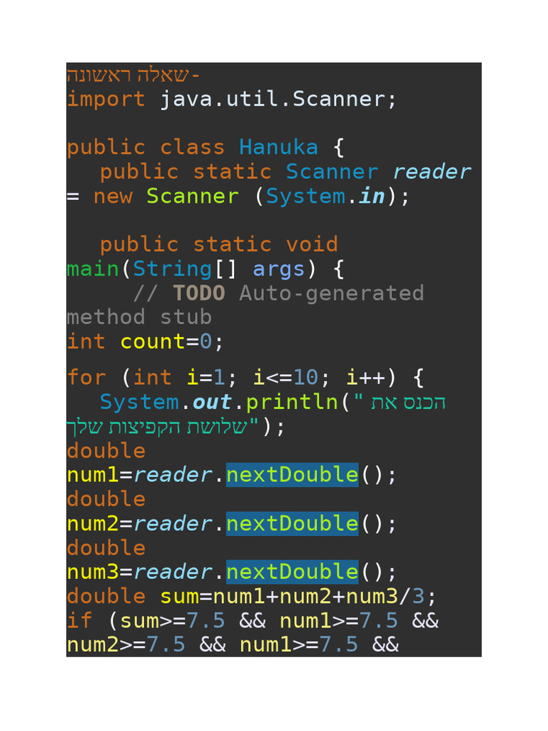 Java Code Examples for Input Processing | PDF | Software Engineering | Computer Programming