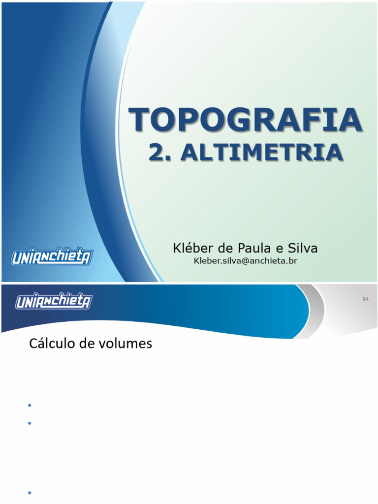Aula 11 - Altimetria | PDF