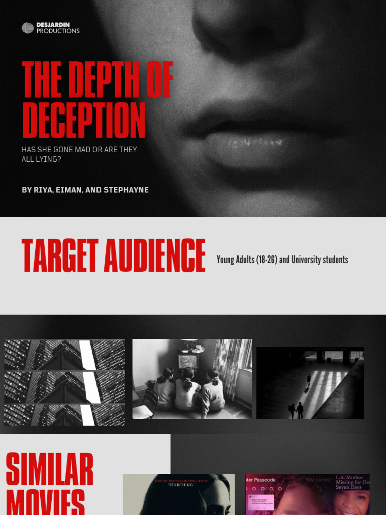 The Depth Of Deception TV show | PDF