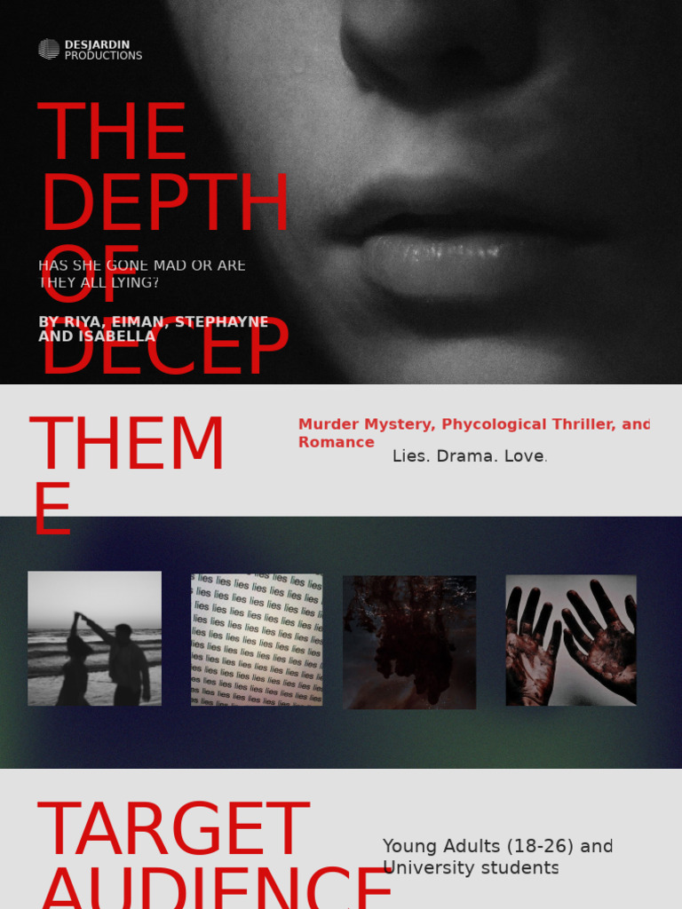 The Depth of Deception TV Show | PDF