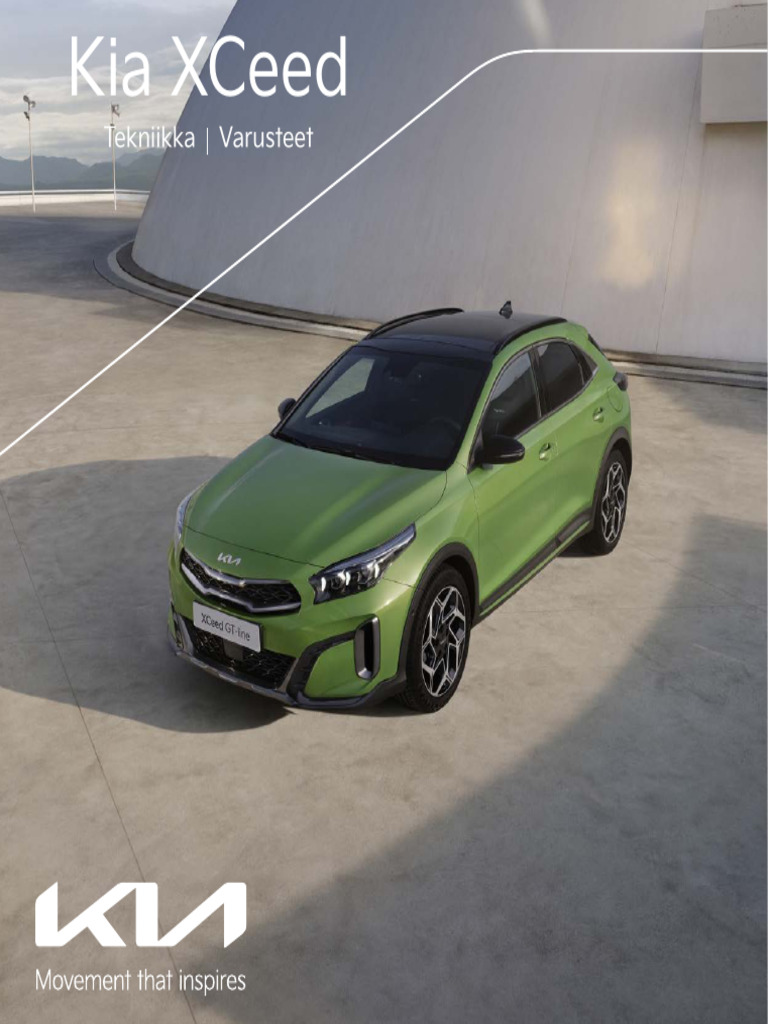 Kia XCeed MY23 Tekniikka Varusteet 09 2022 | PDF
