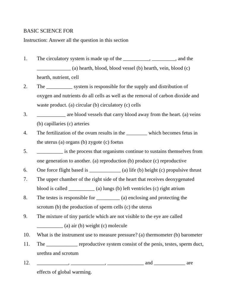 BASIC FOR BASIC FIVE | PDF | Grammatical Gender | Blood