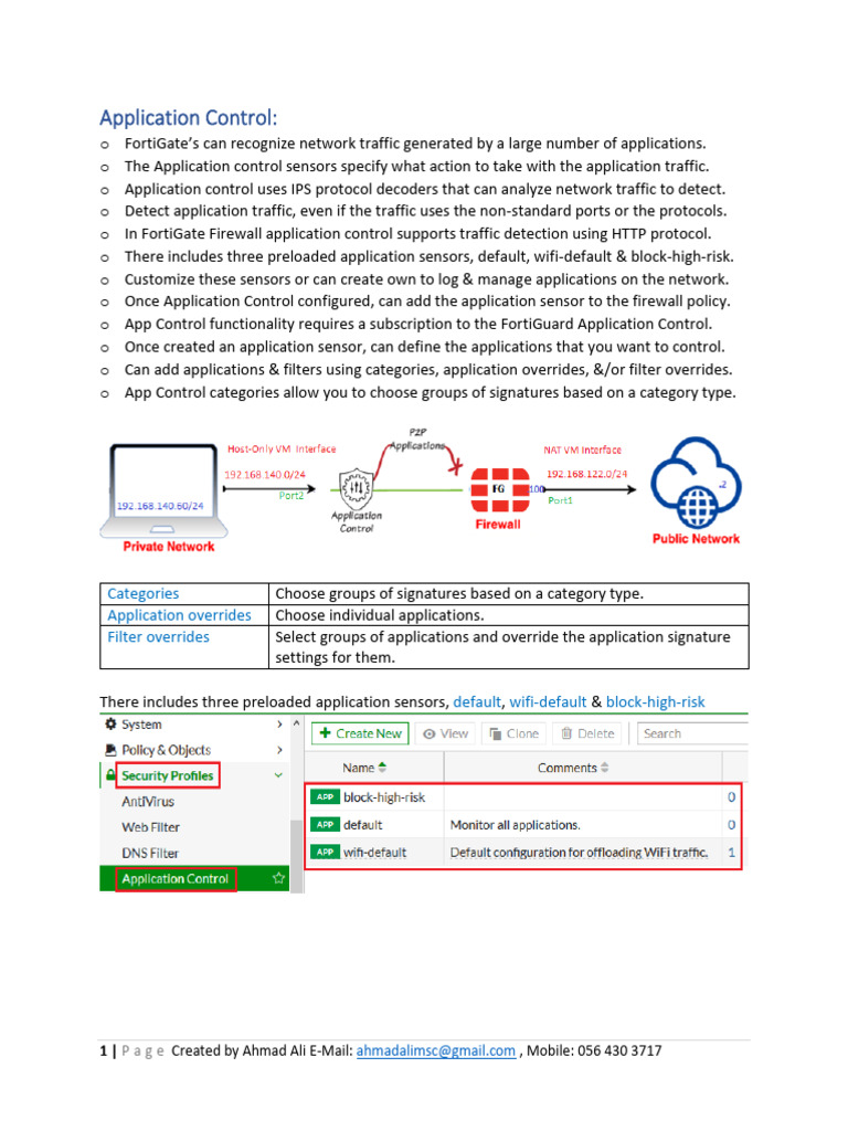 39-Application+Control | PDF | Port (Computer Networking) | Firewall (Computing)