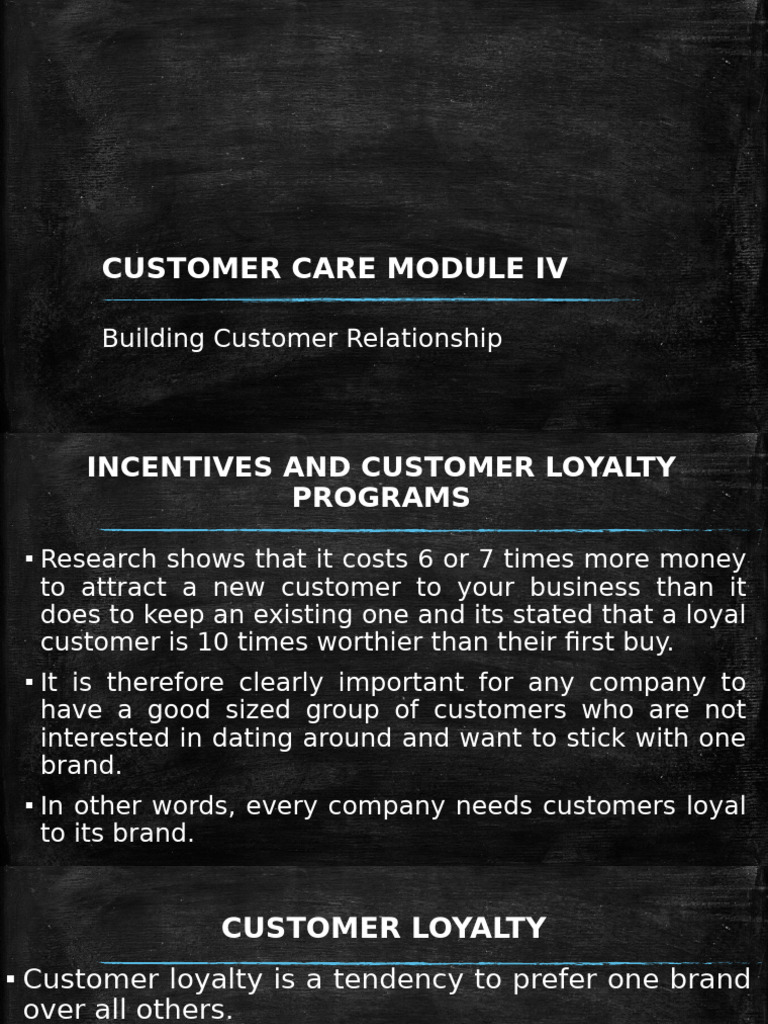 Customer Care Module Iv | PDF | Customer Relationship Management ...