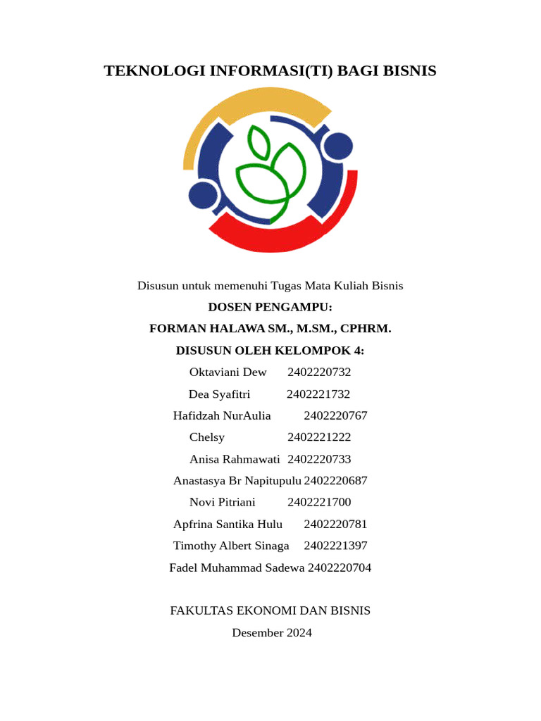 Kelompok 4 Bisnis After Uts | PDF