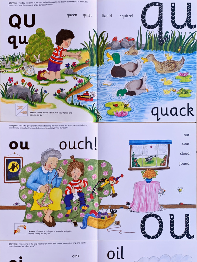 Jolly Phonics Big Book Group 7 | PDF