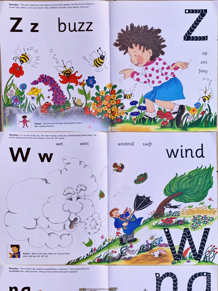 Jolly Phonics Big Book Group 5 | PDF