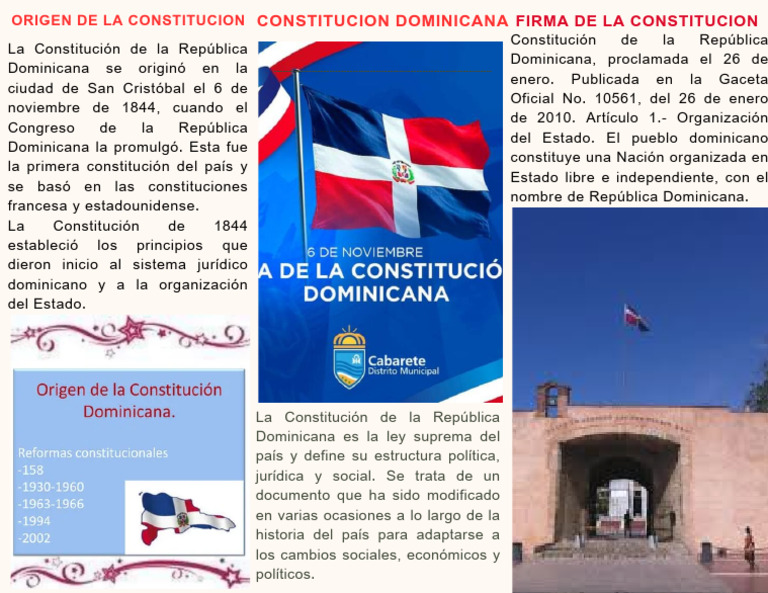 Brochure de La Constitucion | PDF