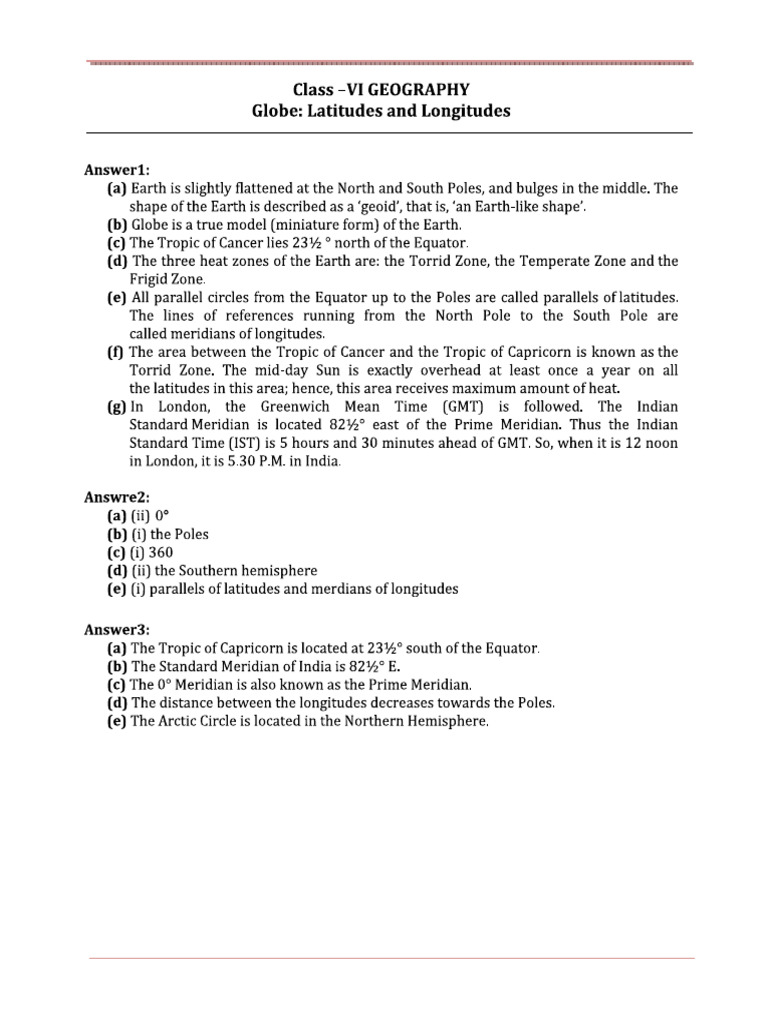 ch2 6th Standard | PDF