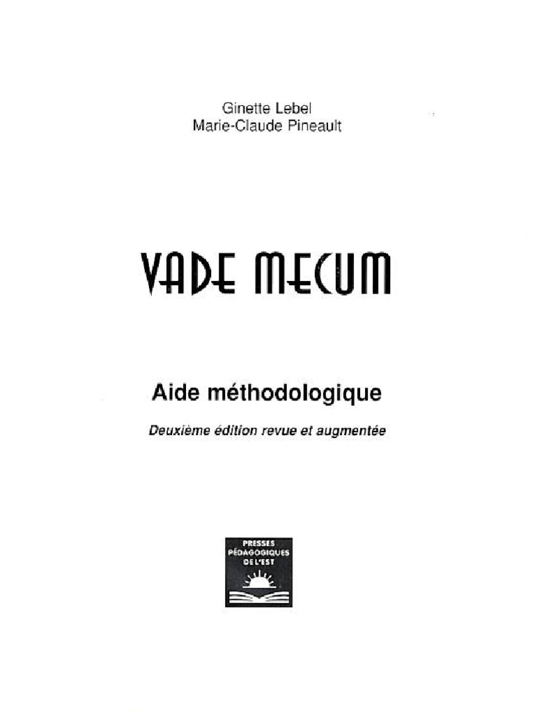 Vade Mecum 0 | PDF