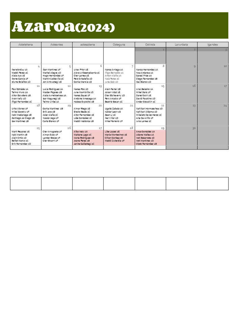 Azaroa 24 (Tortillak) .Docx - Google Dokumentuak | PDF
