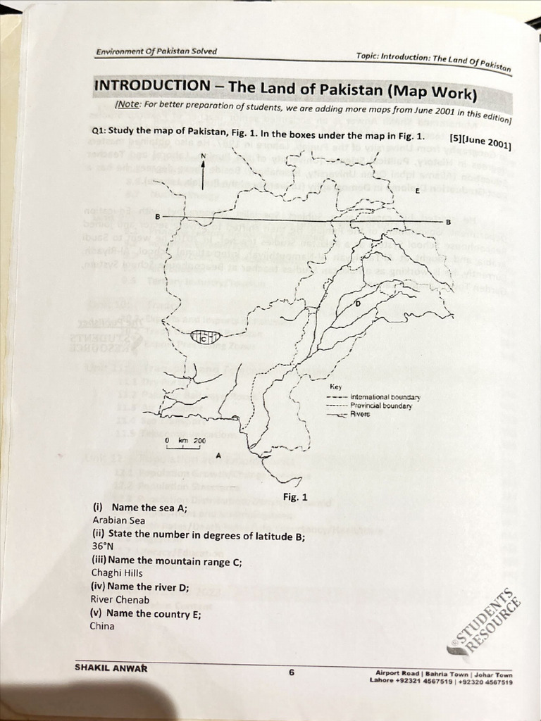 The Land of Pakistan | PDF