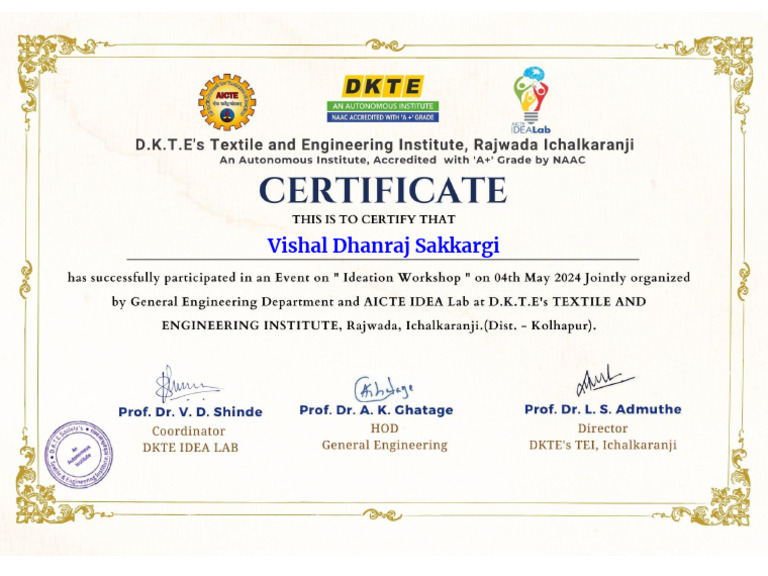 Vishal Dhanraj Sakkargi | PDF