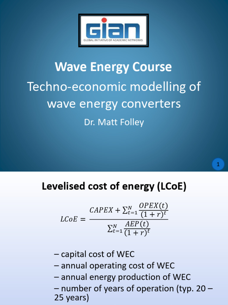 Lecture 11 - Techno-Economic Modelling | PDF | Risk | Nature