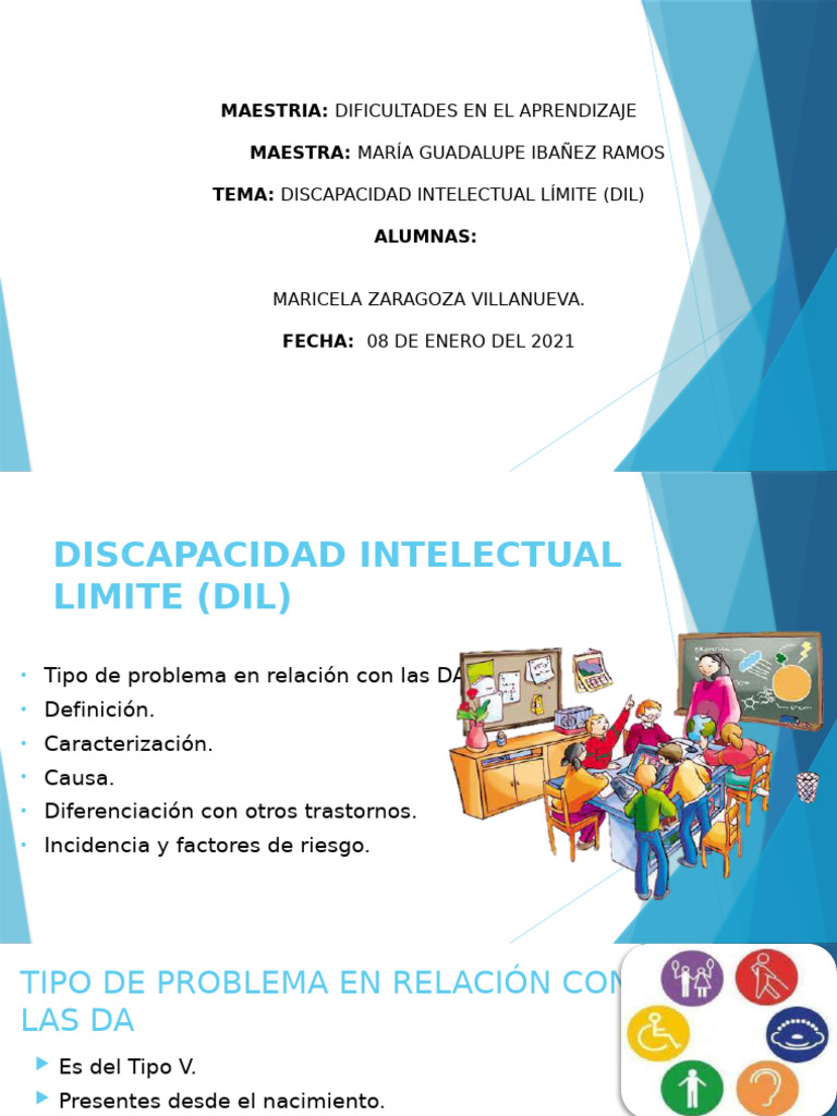 Discapacidad Intelectual Limite | PDF | Discapacidad intelectual ...