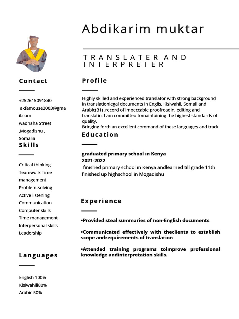 Wepik Simple M High School Student Resume 20231111065623T56j | PDF