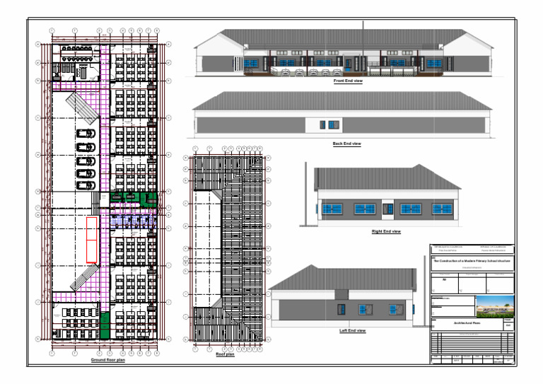 Primary School Architectural Plans by RYA | PDF