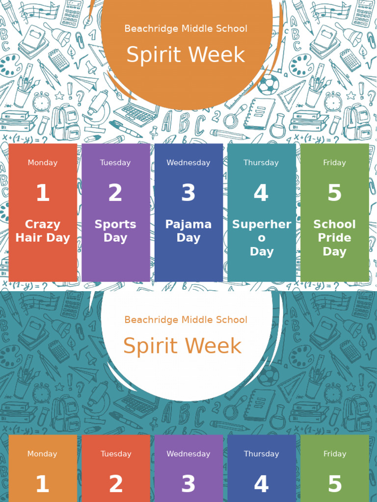 Spirit Week | PDF