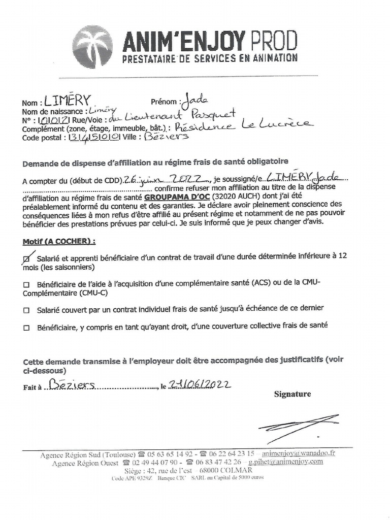 Dispense Mutuelle | PDF