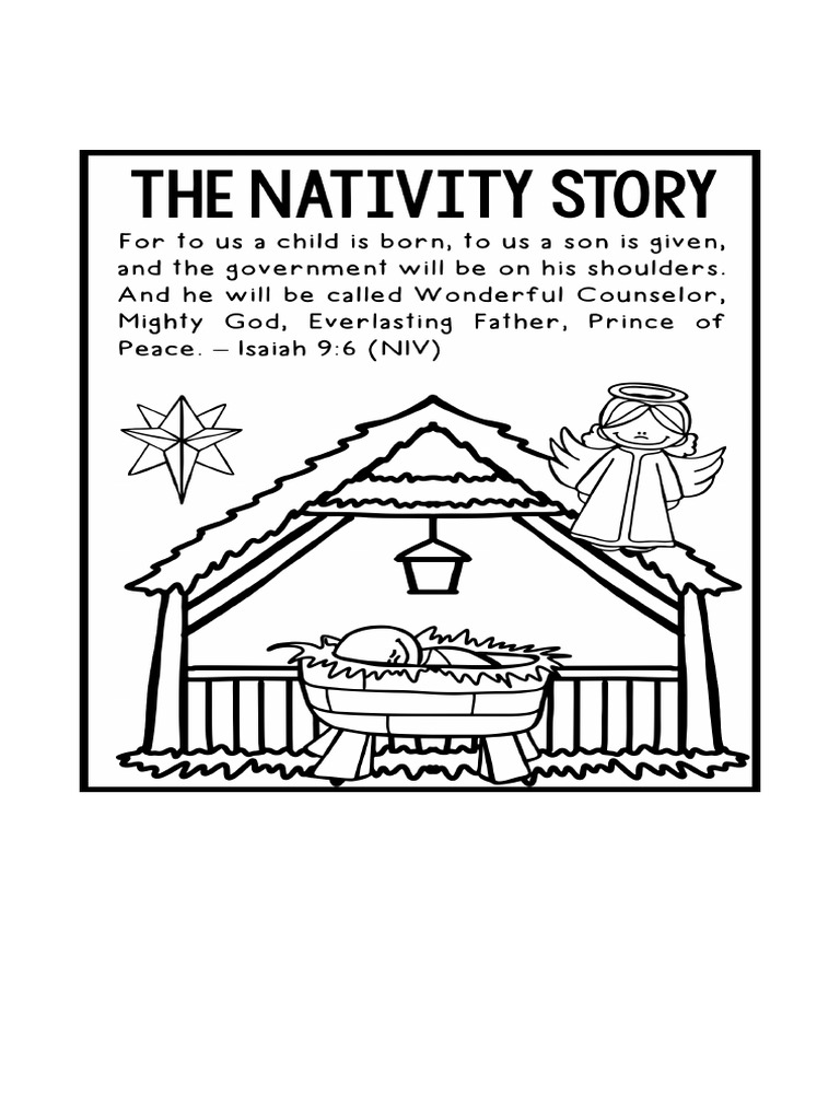 Printablee.com Printable Nativity Story Book 125897.Jpg | PDF