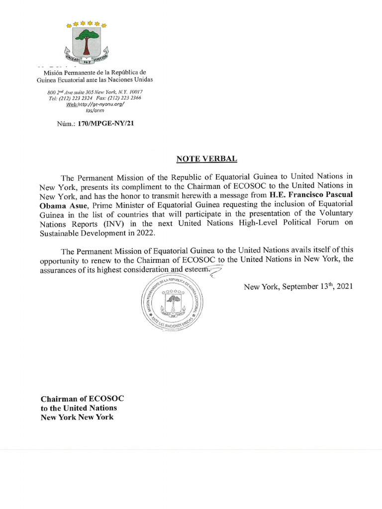 29327VNR_2022_Equatorial_Guinea_letter | PDF