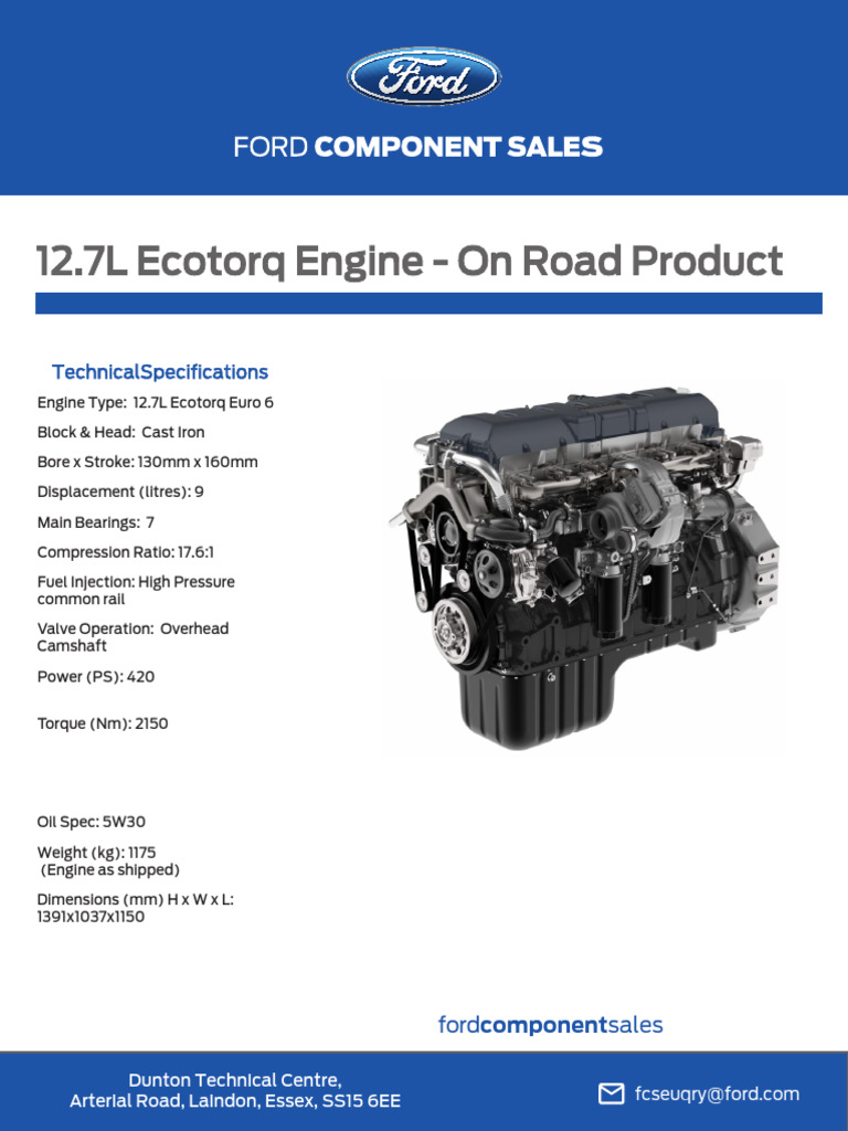 12.7L Ecotorq | PDF