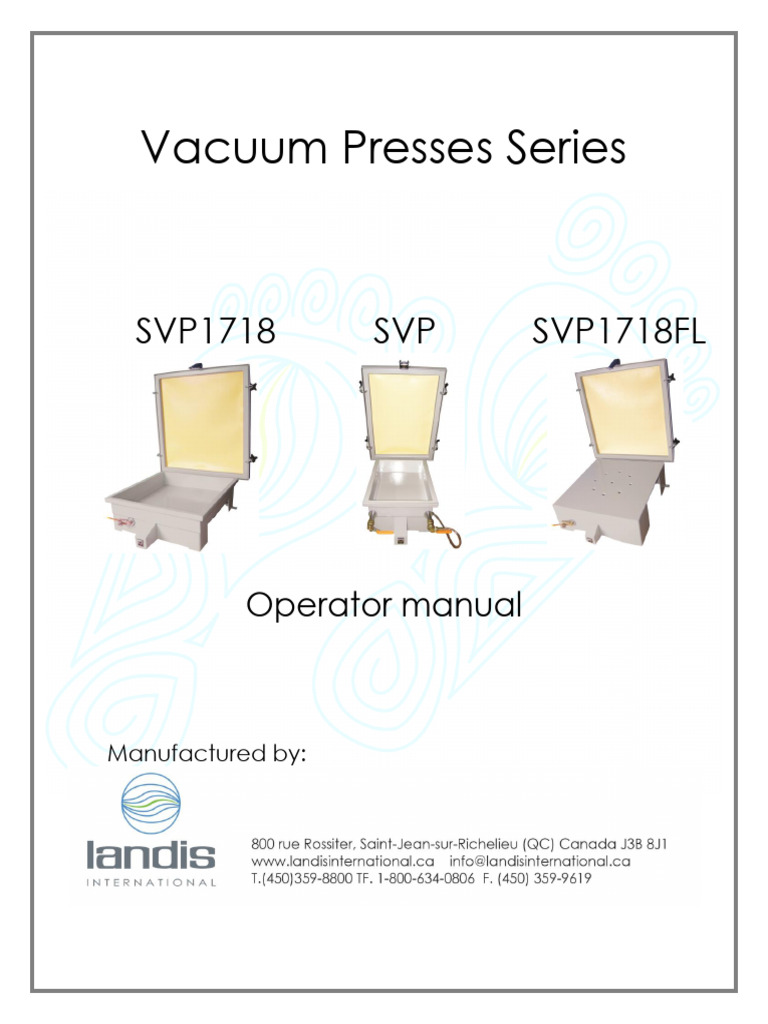 Becker VT 4.25 Vacuum Press Manual | PDF | Electrical Connector | Glasses