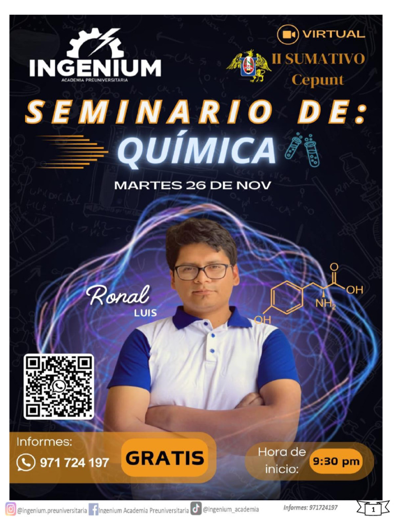 Seminario de Quimica Ingenium | PDF | Redox | Reacciones químicas
