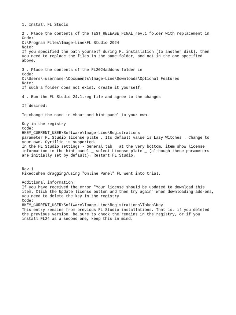 Instructions FL 042024 | PDF