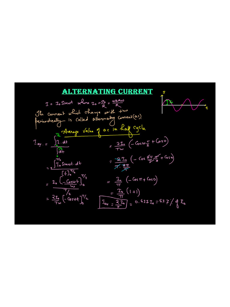 Alternating Current | PDF