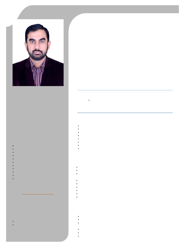 CV Haseeb Zaidi EK | PDF