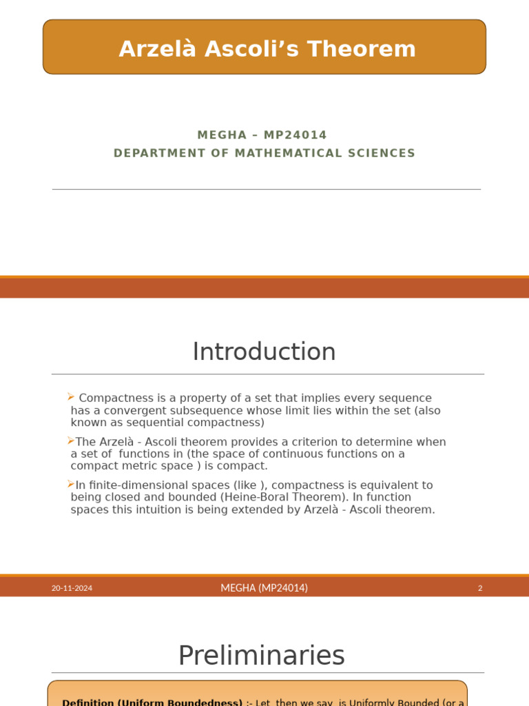 Megha Almost Final | PDF | Compact Space | Functions And Mappings