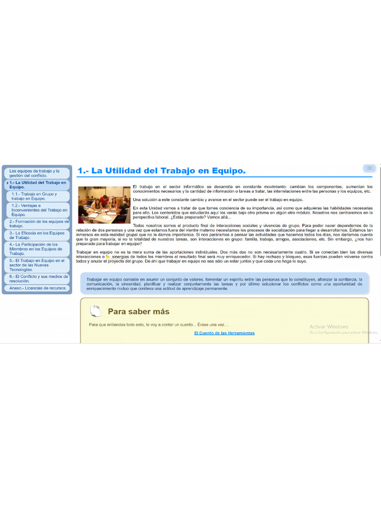 UT2 Los Equipos de Trabajo y La Gestion de Conflictos | PDF