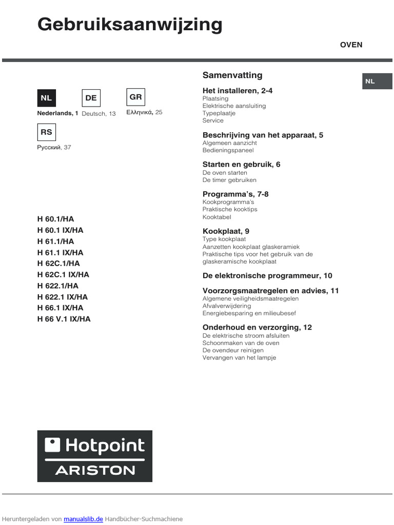 Gebruiksaanwijzing: Samenvatting | PDF
