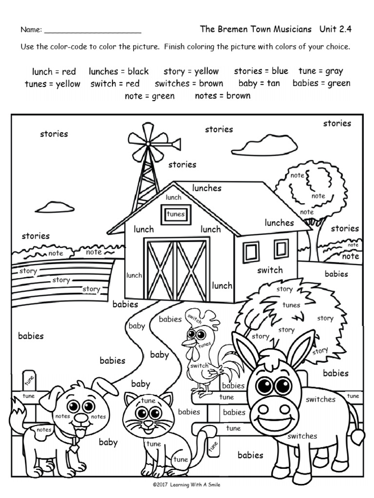 The Bremen Town Musicians Unit 2.4 | PDF