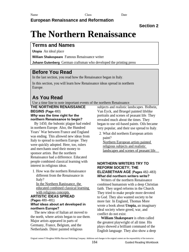 Northern Renaissance | PDF | Renaissance | Printing