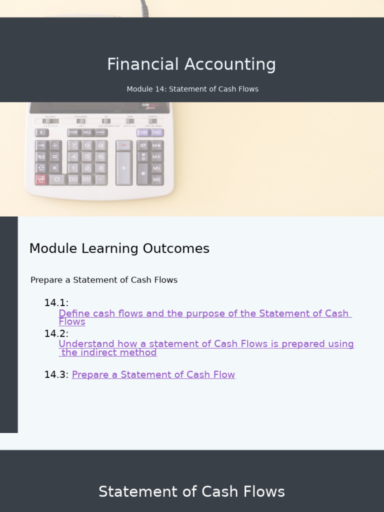 Statement of Cash Flows | PDF | Cash Flow Statement | Equity (Finance)