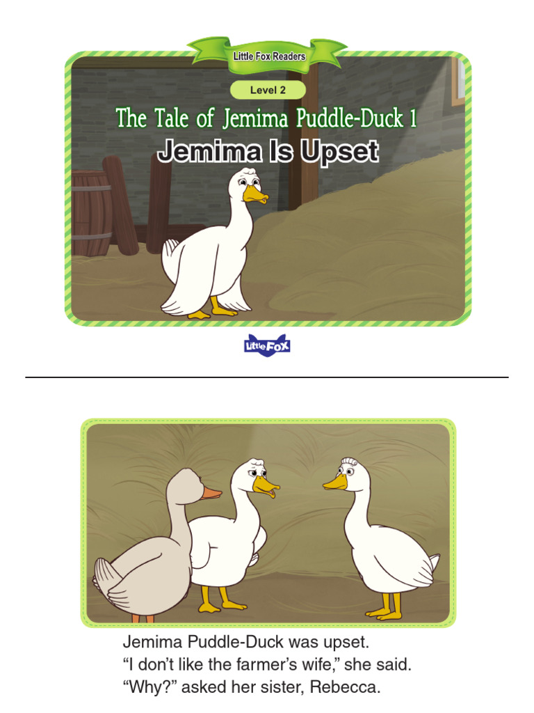 009 - The Tale of Jemima Puddle-Duck 1 - Jemima Is Upset | PDF