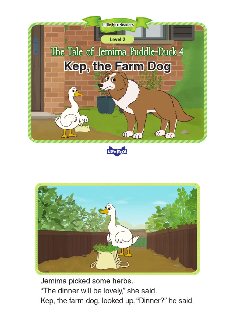 012 - The Tale of Jemima Puddle-Duck 4 - Kep, The Farm Dog | PDF