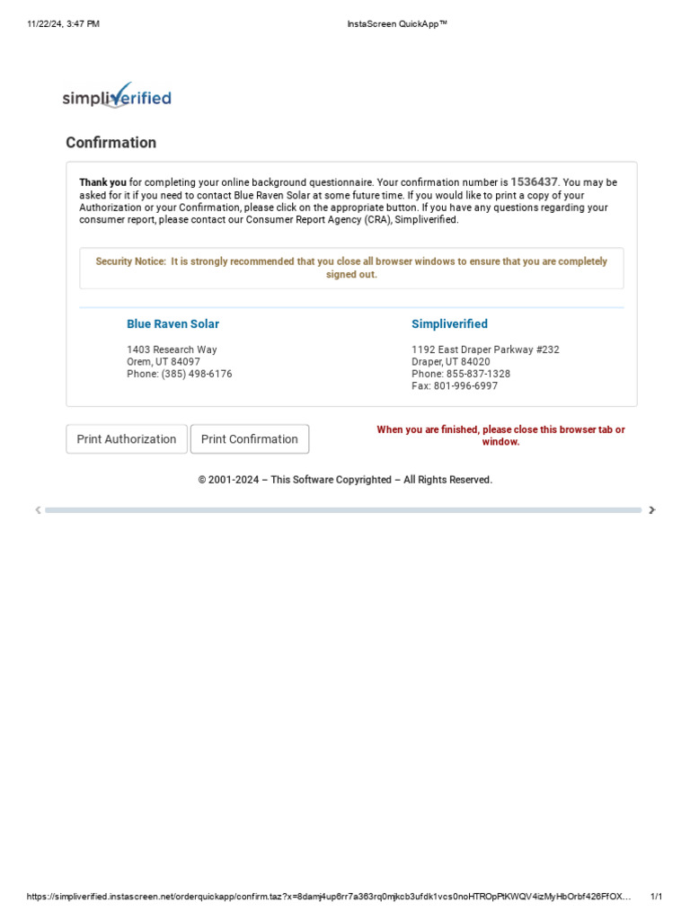 InstaScreen QuickApp™ | PDF