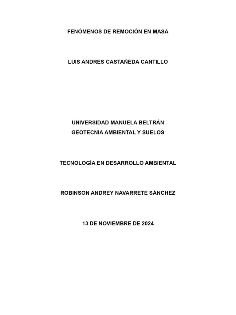 U1 Actividad de Aprendizaje para RA | PDF | Riesgo