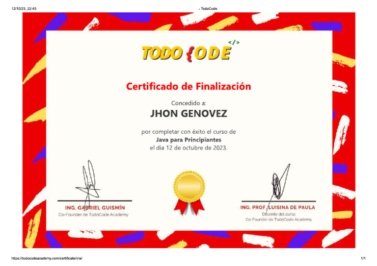 Certificado Java Basico Pdf 0957