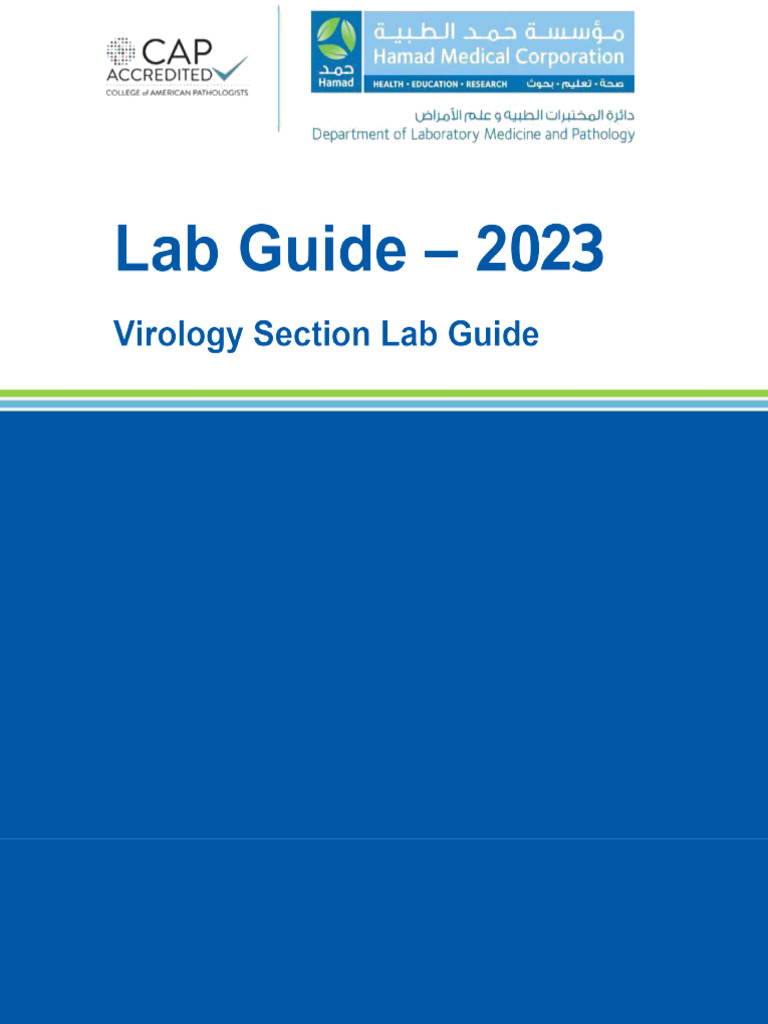 Virology Section Lab Guide | PDF | Serology | Microbiology