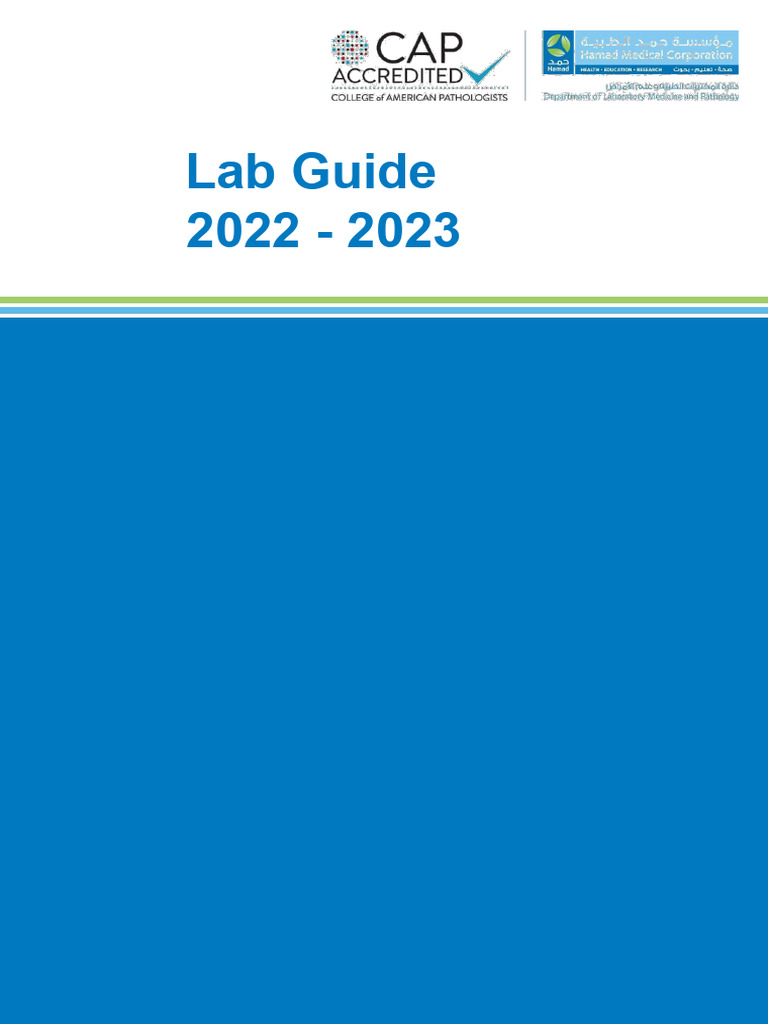 Hematology Section Lab Guide AKH | PDF | Coagulation | Blood
