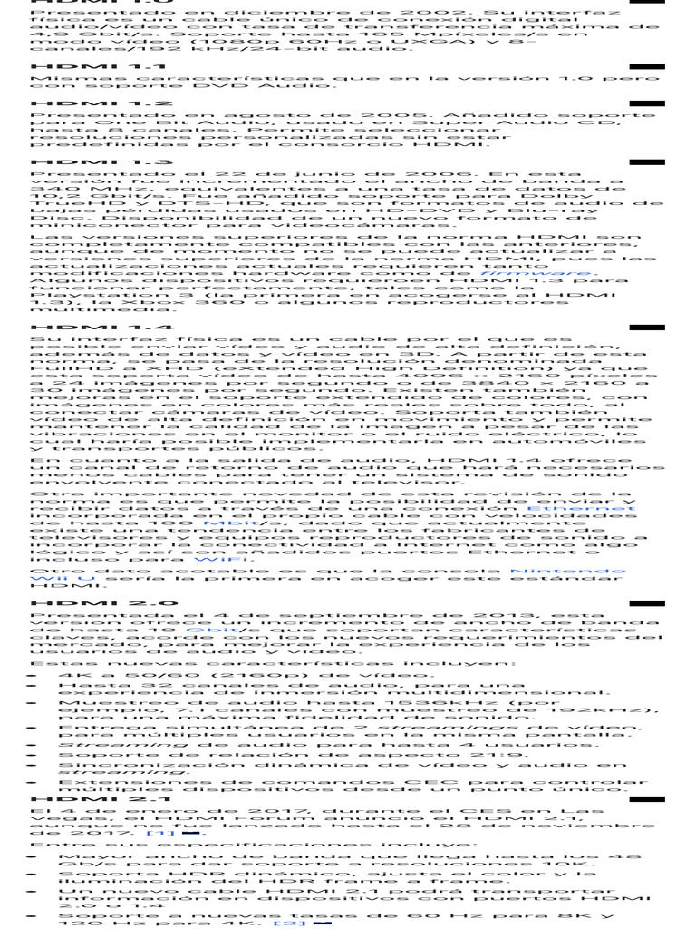 High-Definition Multimedia Interface - Wikipedia, La Enciclopedia Libre ...