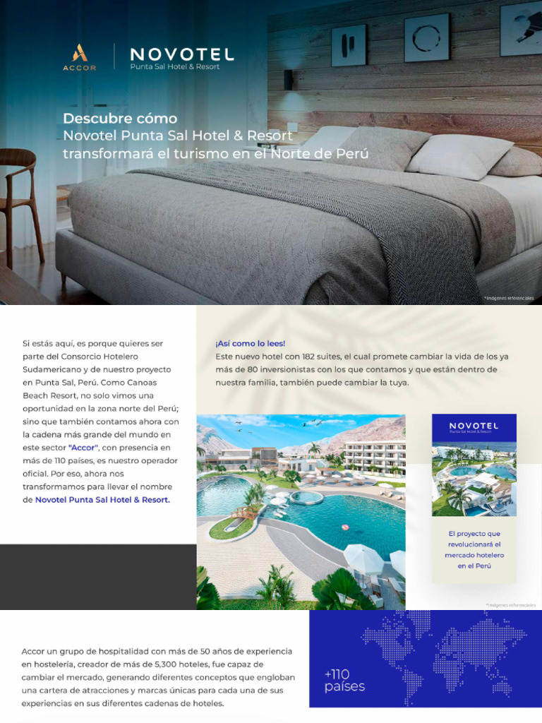 Brochure Novotel Punta Sal Hotel & Resort - Lite | PDF